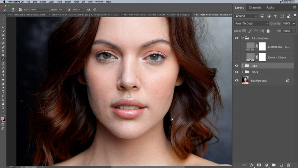 Skin & Hair Retouching - Master Beauty Photography